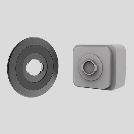 Set of 2 Universal 37mm Step-down Adapters for 13mm Zeiss Exolens and M ...